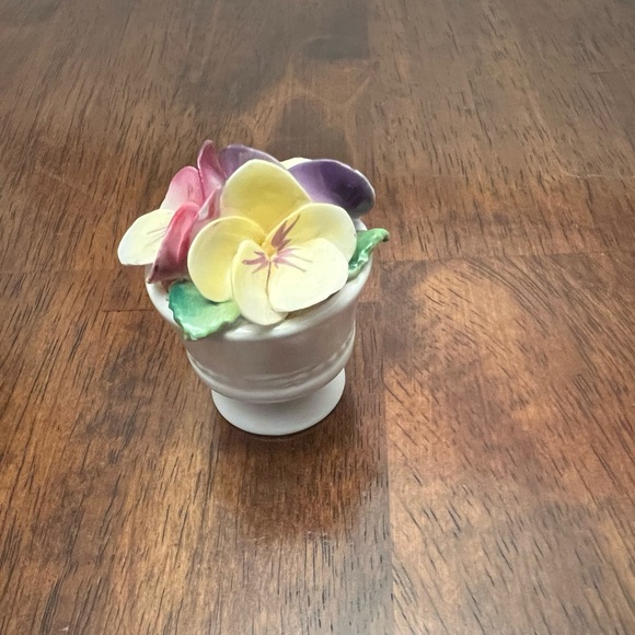 Art | Crown Staffordshire Flowers In Planter | Poshmark